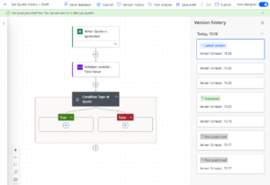 Power Automate Flow supporting Version History - JScheper.com