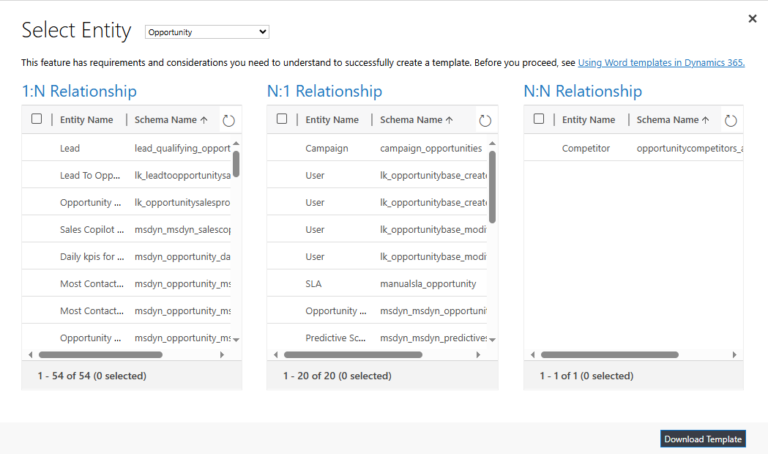 Smooth UI or not? Create Word and Excel templates