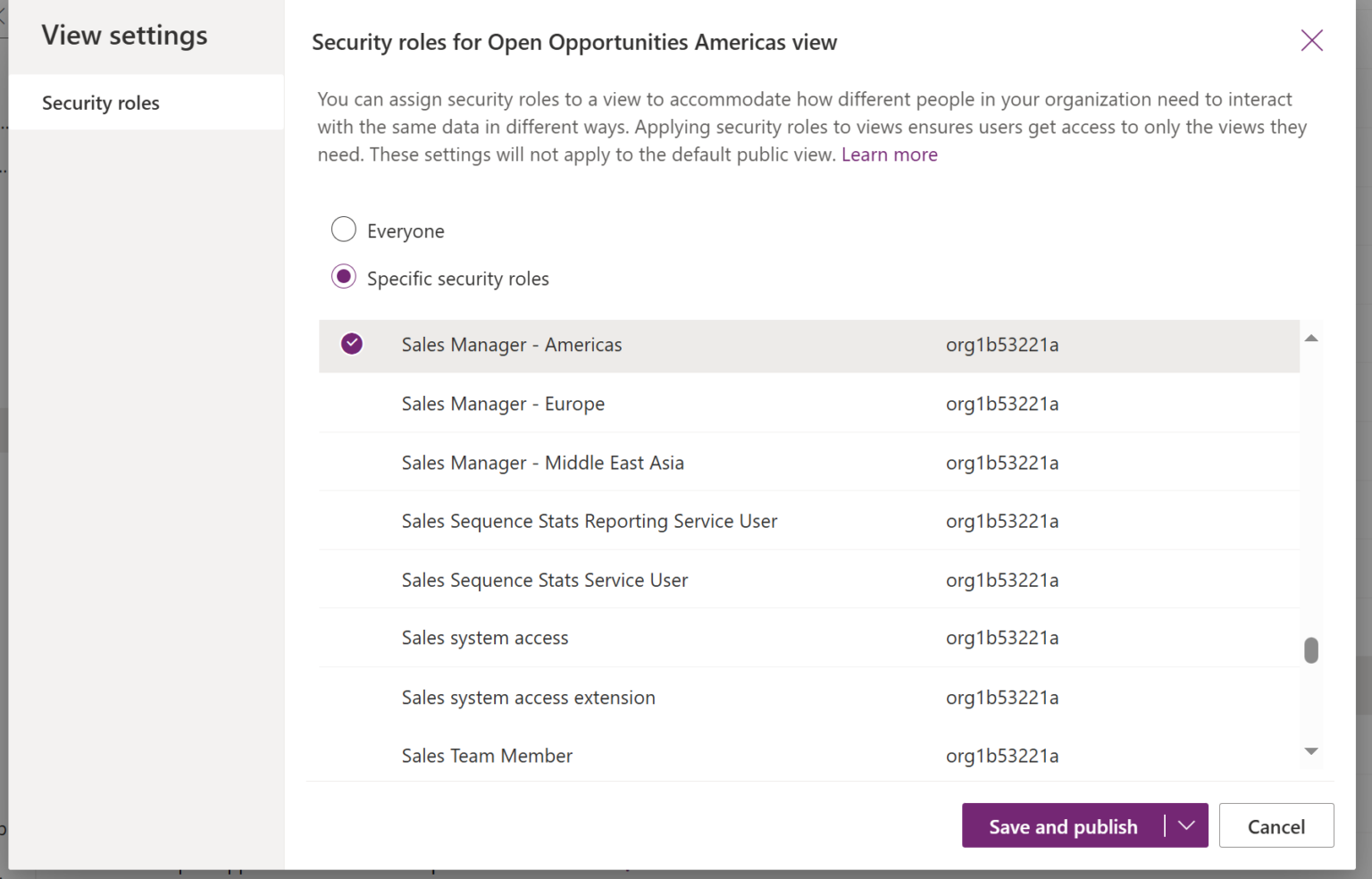 Manage access of views via security roles - JScheper.com