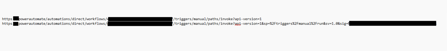 Flow has a new trigger URL but does not trigger